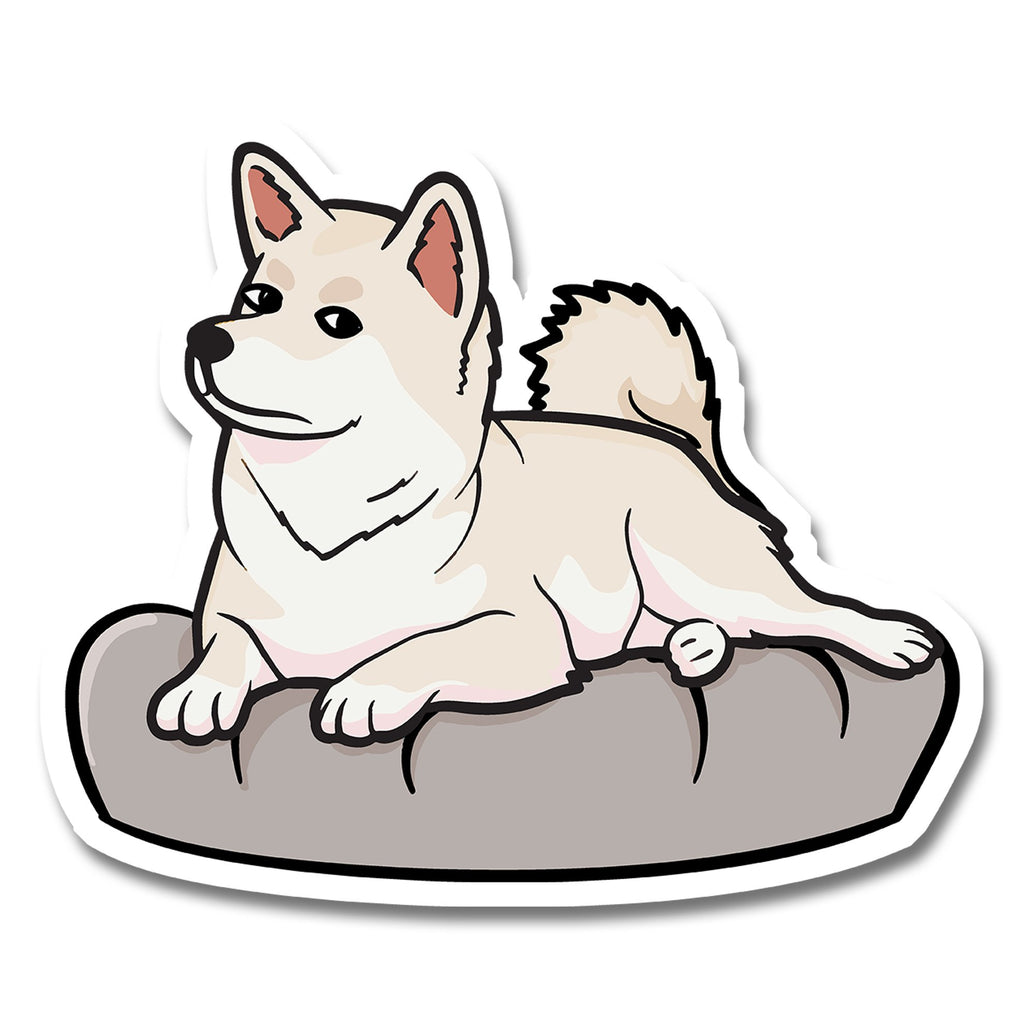 Judgemental Shibe - Kiss Cut Stickers – Stubborn Shiba Co
