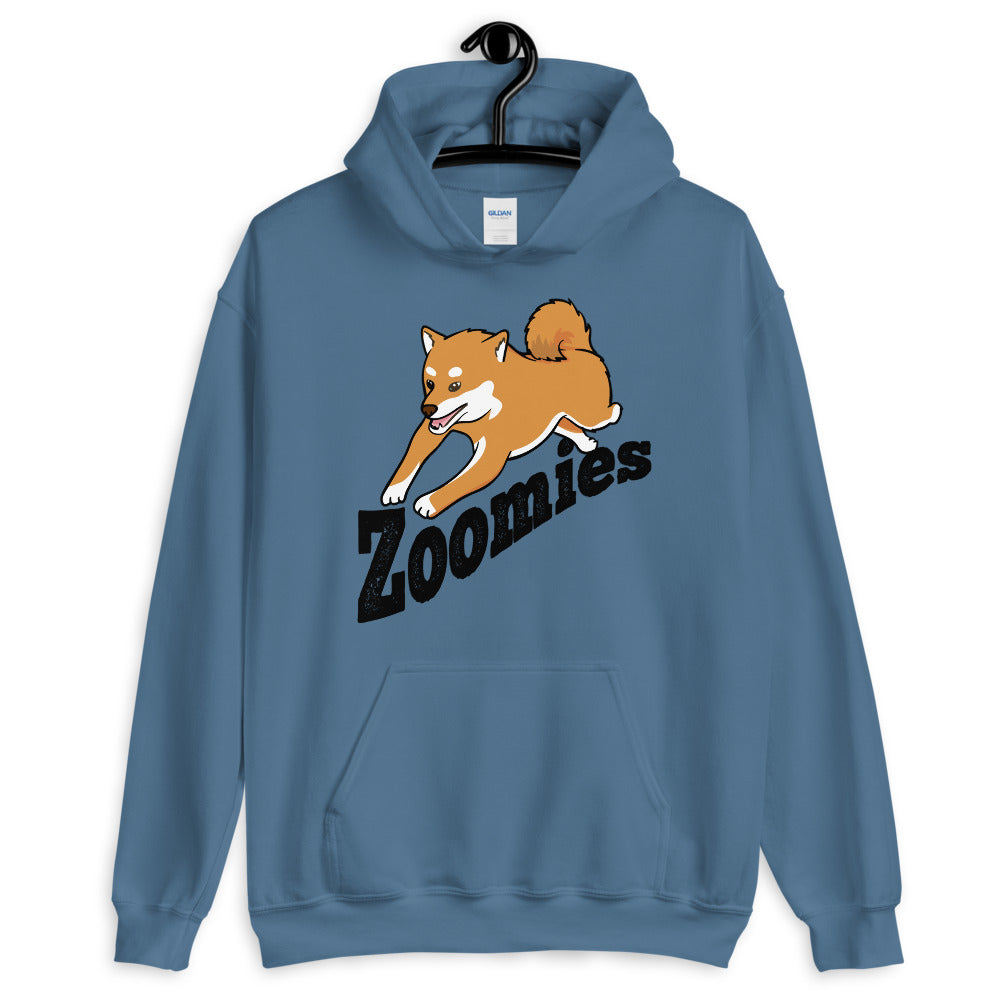 Zoomies!! Red Shiba - Hooded Sweatshirt – Stubborn Shiba Co